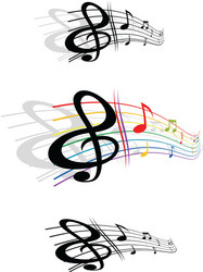 Music sound waves Royalty Free Vector Image - VectorStock