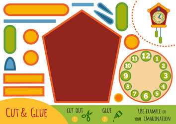 Education paper game for children night sky Vector Image