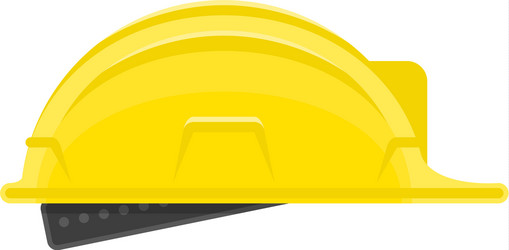 Construction builder helmet cartoon Royalty Free Vector