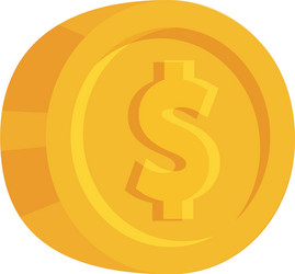 Bronze coin game Royalty Free Vector Image - VectorStock