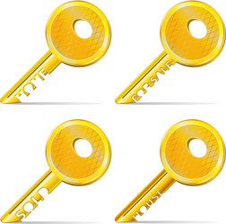 Gold Keys Vector Images (over 13,000)