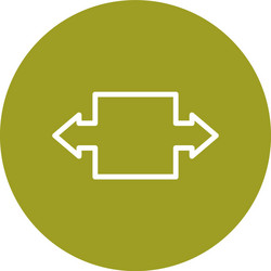 Dual arrow icon Royalty Free Vector Image - VectorStock