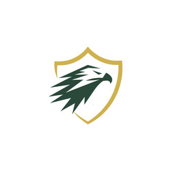 Eagle security logo Royalty Free Vector Image - VectorStock