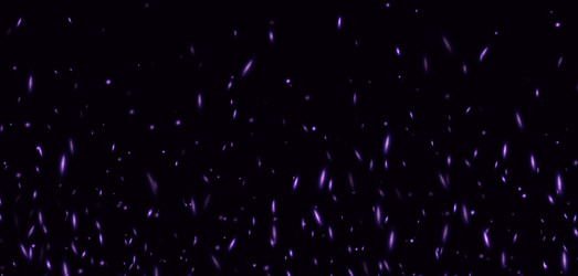 Purple fire sparks abstract glowing embers heat Vector Image