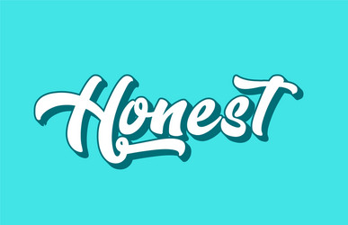 Handwritten Typography Word Text Royalty Free Vector Image