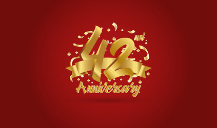 42nd Birthday 42 Vector Images (over 120)