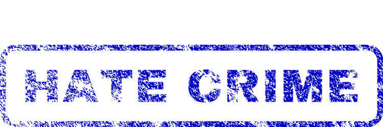 Hate crime rubber stamp Royalty Free Vector Image
