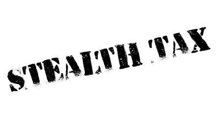 Stealth tax rubber stamp Royalty Free Vector Image