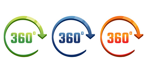 360 Degree Symbol Vector Images (over 6,000)