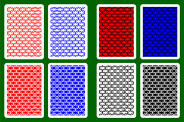 Back Texture Playing Card Vector Images (over 190)
