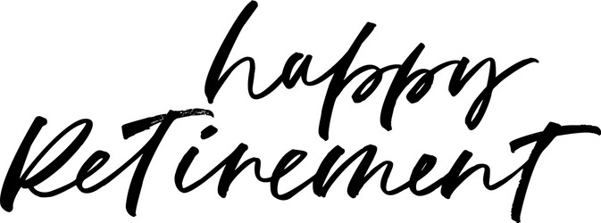 Happy Retirement Logo