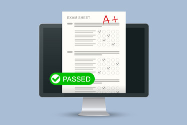 Student Writing Exam Vector Images (over 1,600)