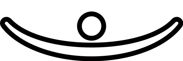 Isolated fermata note musical Royalty Free Vector Image