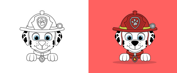 Dog Paw Patrol Vector Images (12)