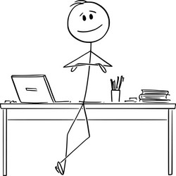 Confident Stick Figure