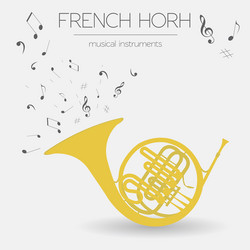 French Horn Vector Images (over 1,500)