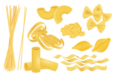 Types Fettuccine Pasta Vector Images (over 210)