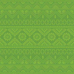 Green native american ethnic pattern Royalty Free Vector