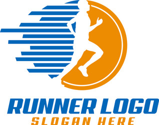 Runners poster Royalty Free Vector Image - VectorStock