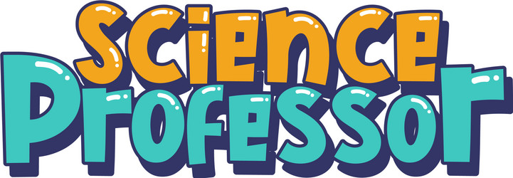 The Word Science Clipart