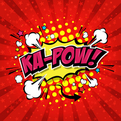 Pow Fonts Comic Font Vector Images (over 260)