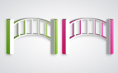 Paper Cut Bridge Vector Images (over 140)