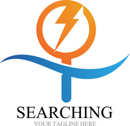 Microsoft bing web search engine logo Royalty Free Vector