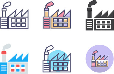 Factory Smokestack Symbol Vector Images (over 230)