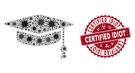 Watermark Graduation Cap Vector Images (38)