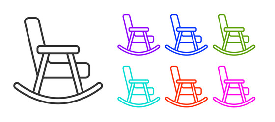 Line Drawing Rocking Chair Vector Images (over 360)