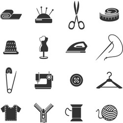 Sewing factory icon Royalty Free Vector Image - VectorStock
