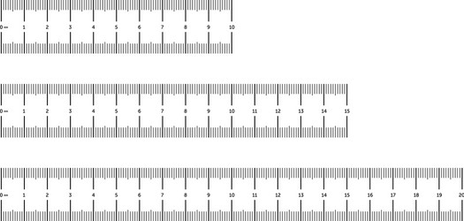 Measurement Scale Vector Images (over 92,000)
