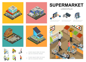Supermarket Infographic Vector Images (over 4,000)