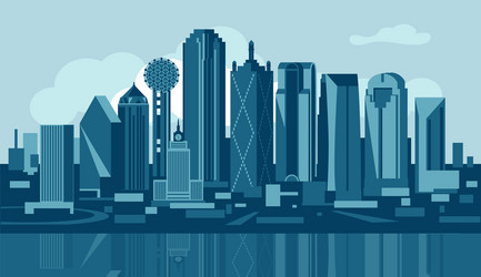 Dallas Skyline Vector Images (over 340)
