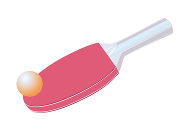 Table tennis bat Royalty Free Vector Image - VectorStock