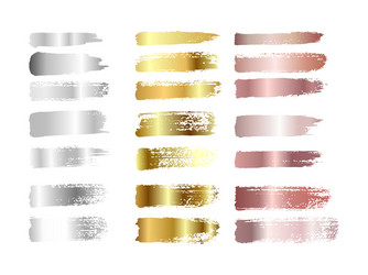 Gold metallic glossy texture rose quartz pattern Vector Image