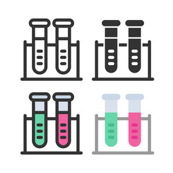 Chemistry laboratory and science equipment Vector Image
