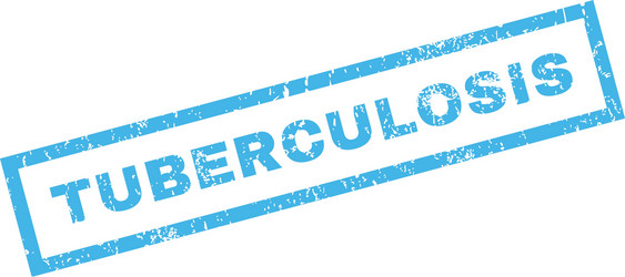 Tuberculosis rubber stamp Royalty Free Vector Image