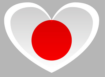 Japan flag japanese sun flag background Royalty Free Vector