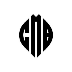 Cmb logo letter design Royalty Free Vector Image