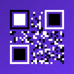 Qr code quick response marketing Royalty Free Vector Image