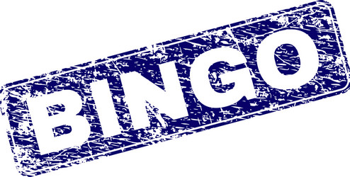 Bingo watermark stamp Royalty Free Vector Image