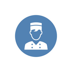 Porter icon simple of for web Royalty Free Vector Image