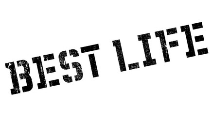 Best life rubber stamp Royalty Free Vector Image