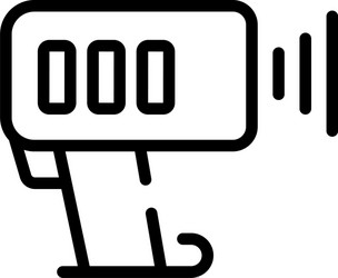 Traffic Policeman with Radar Vector Images (over 110)