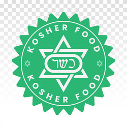 Kosher certification foods stamp label sticker Vector Image