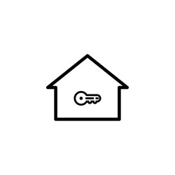 House Key Outline Vector Images (over 16,000)