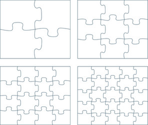 2 Puzzle Piece Template