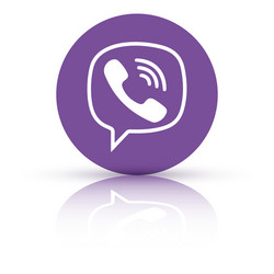 Viber logo icon Royalty Free Vector Image - VectorStock