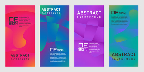 Abstract template freeform background 001 Vector Image